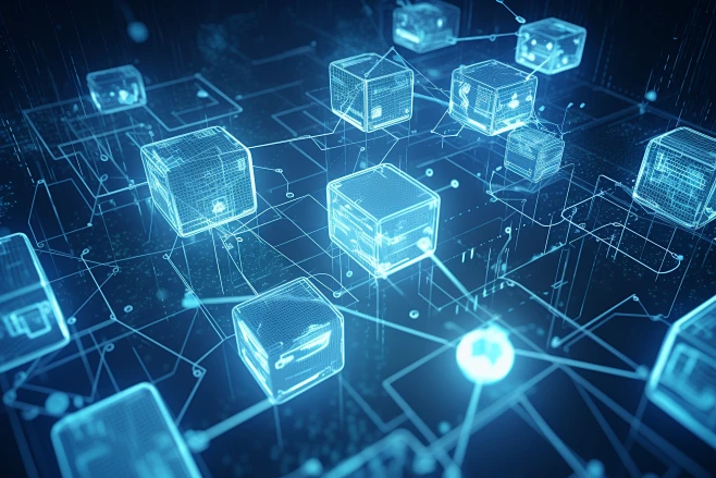 摄图网_600096935_区块链医疗实现安全医疗保健服务（企业商用）-花瓣网