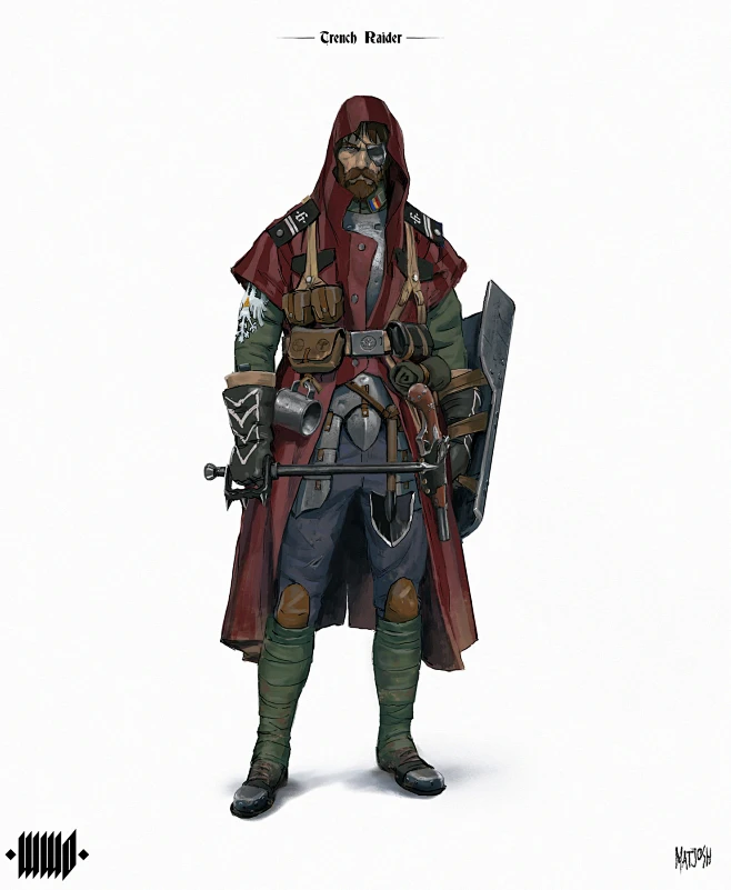 Trench Raider-花瓣网