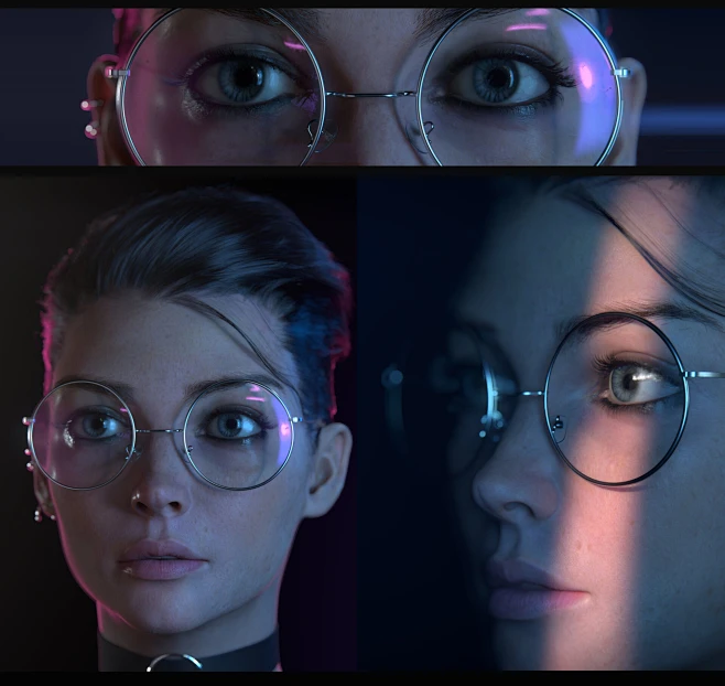 Eva - portrait, Roman Cyganov : This is my personal project. I used ...
