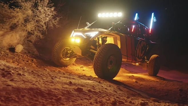 Polaris RZR Turbo R Build - Night Ride with KC HiLiTES® Lighting _ KC ...