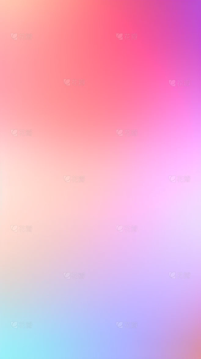 简约彩色渐变背景素材-花瓣网