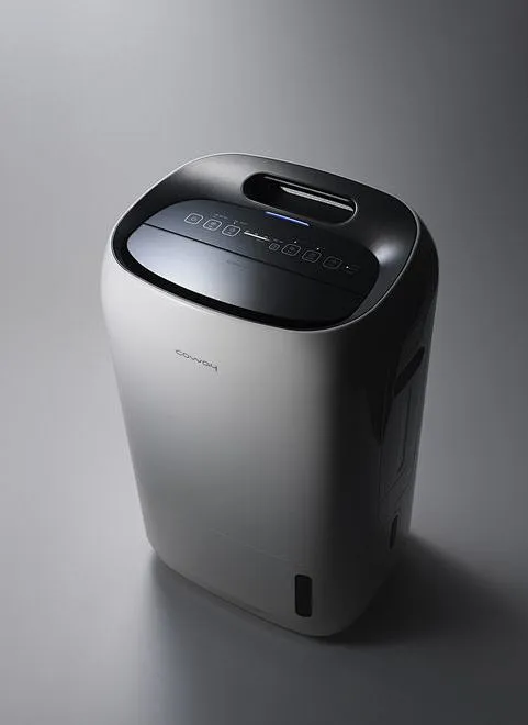 This product purifies air in the home through a filter while ...