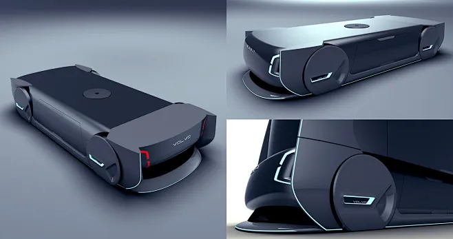 Volvo Autonomous Carrier on Behance | Truck design, Volvo, Automotive ...