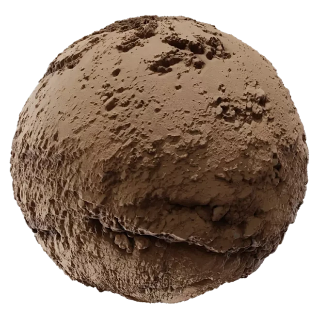 organic natural mud, extreme fine details