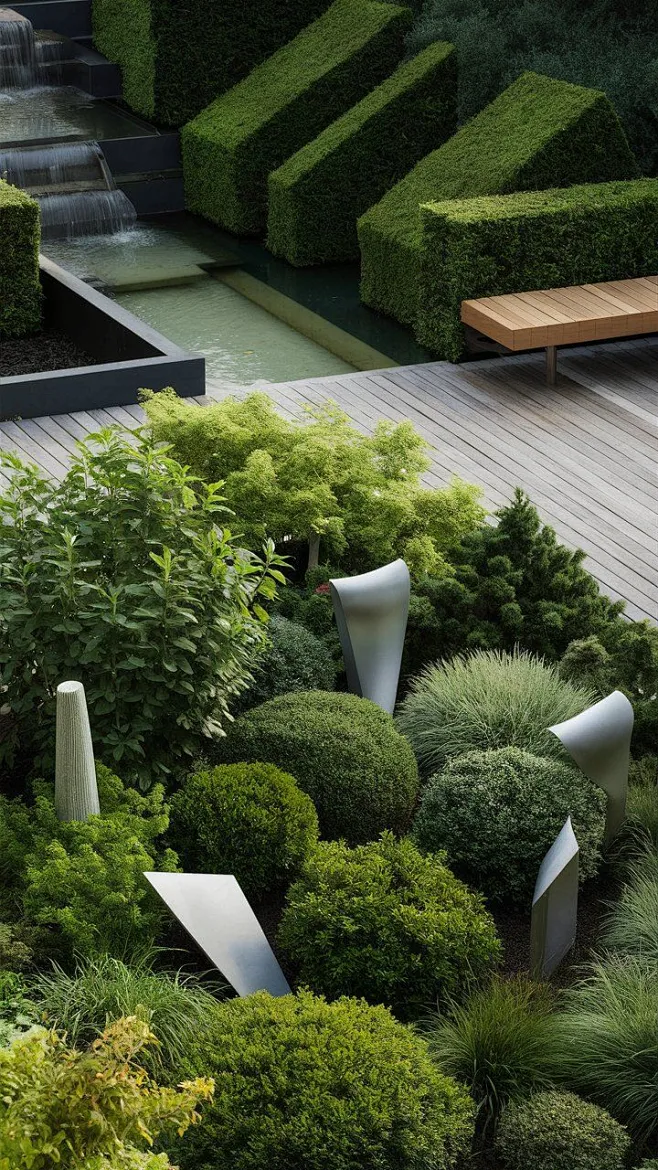 10 Innovative Modern Garden Design Ideas for a Fresh Look-花瓣网
