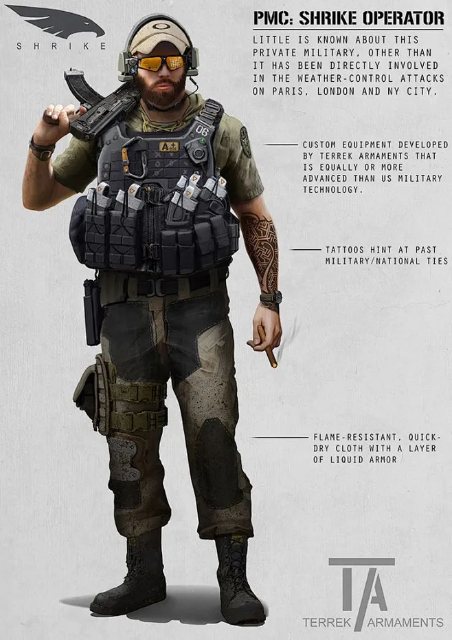 PMC: Shrike Operator by ~AlexJJessup on deviantART #concept #art # ...
