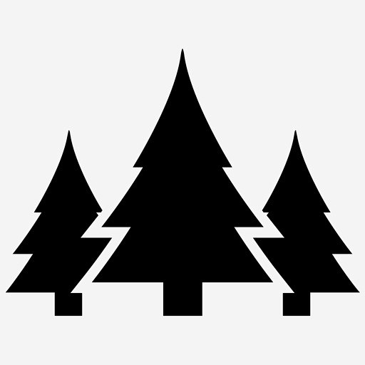 冷杉树实木图标图标_88ICON https://88icon.com 冷杉树 实木图标