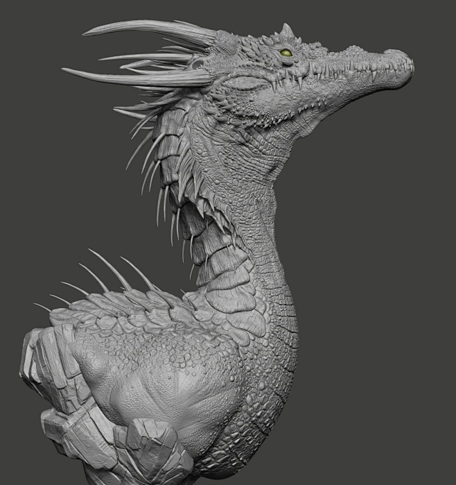 Dragon Bust #2-花瓣网