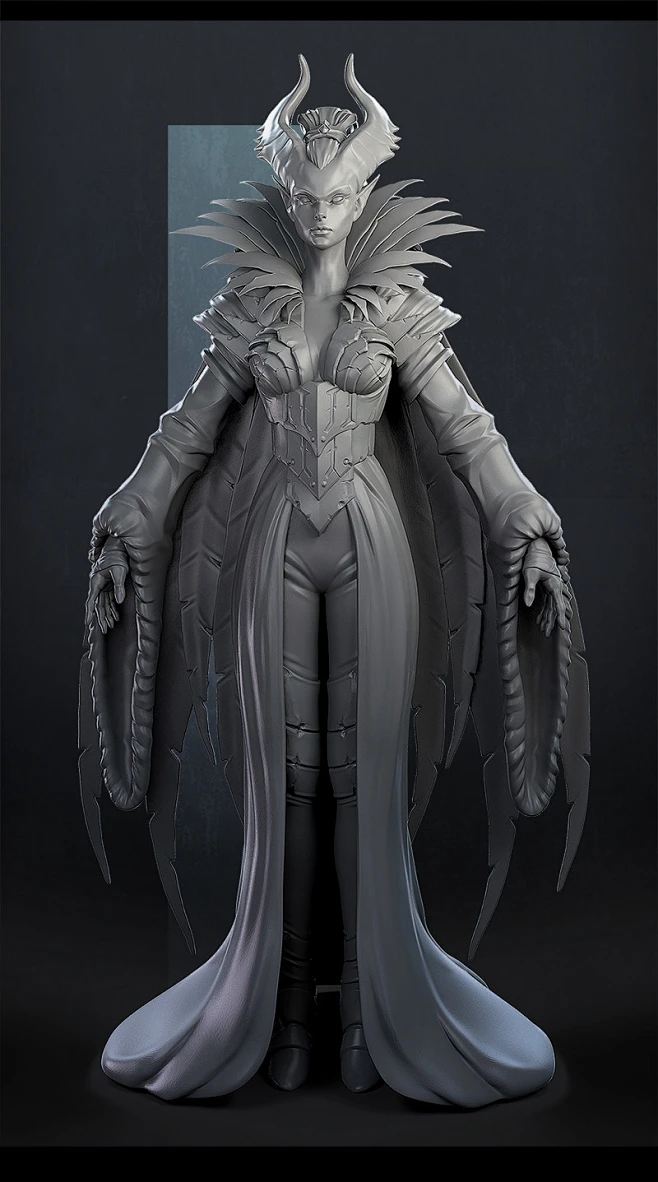 Caster character, Kevin Lee : A piece that I've sculpted in zbrush. Set ...