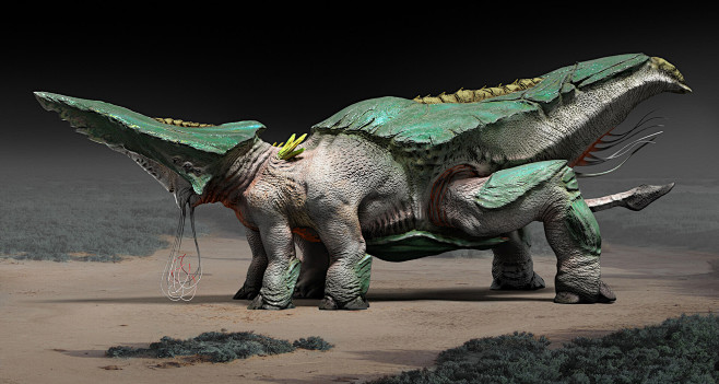 Alien creature designs-花瓣网
