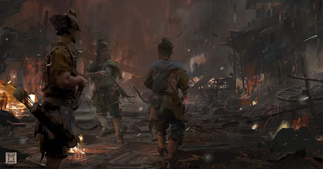 中国风战场气氛图来自cgbook.cn (395)-花瓣网