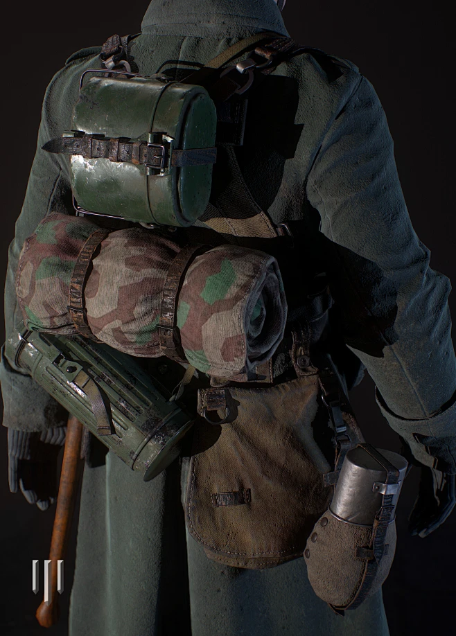 HLL German Commander, Dmitry Bezrodniy : Model and textures of uniform ...