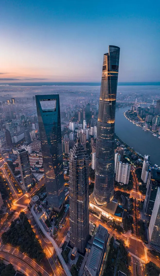 上海航拍陆家嘴摄影照片_5662385400-花瓣网
