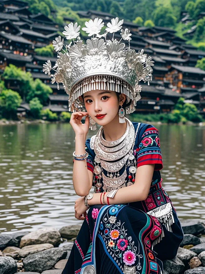 苗族女孩｜山间精灵，自然之友 小红书 3312