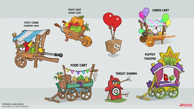 Bad Piggies 2 - Props and Gameplay Elements-花瓣网
