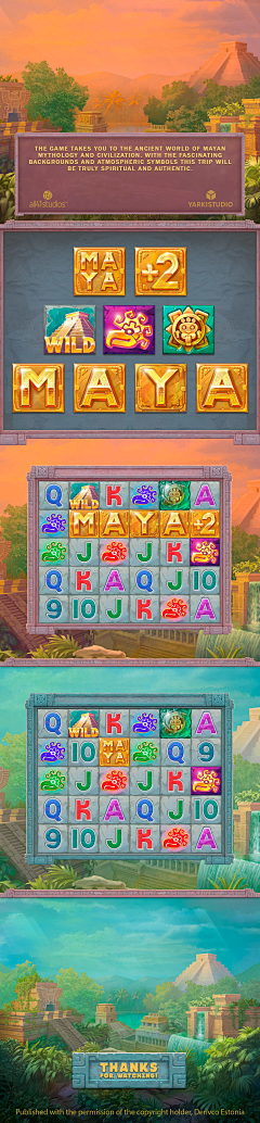 slots-花瓣网|陪你做生活的设计师 | Game Graphic Design : slot game ,project design