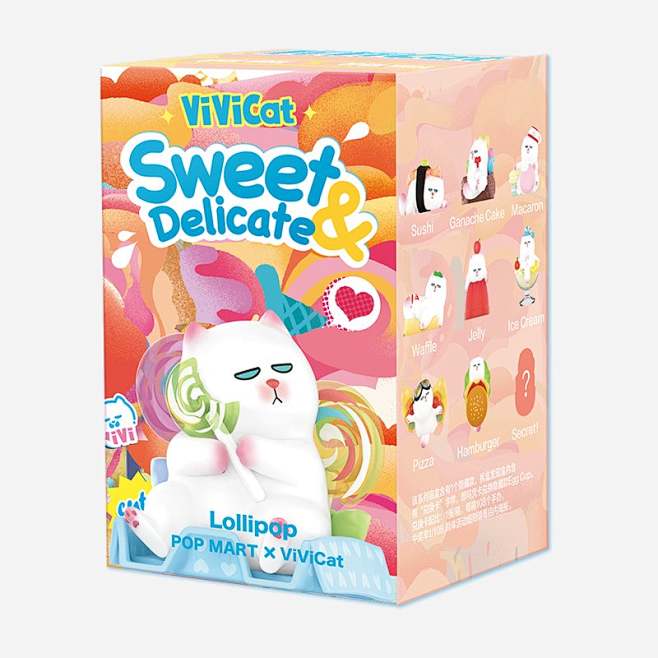 Pop Mart ViViCat Sweet Delicate Series popmart global