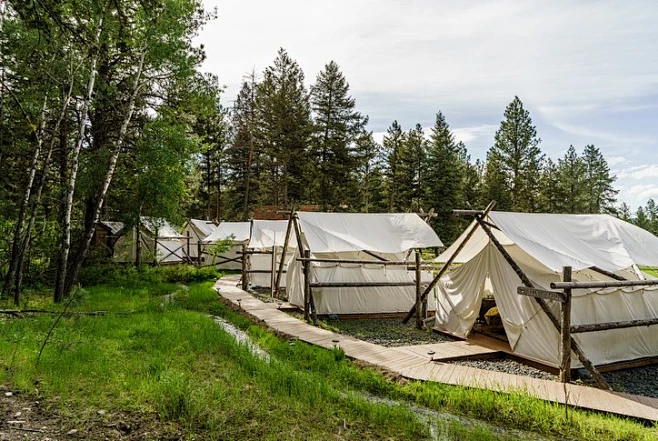 Spa Town at the Resort at Paws Up-花瓣网