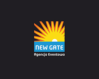 NEW GATE 太阳 夕阳 发光 光芒 日出 阳光 商标设计 图标 图形 标志 logo 国外 外国 国内 品牌 设计 创意 欣赏