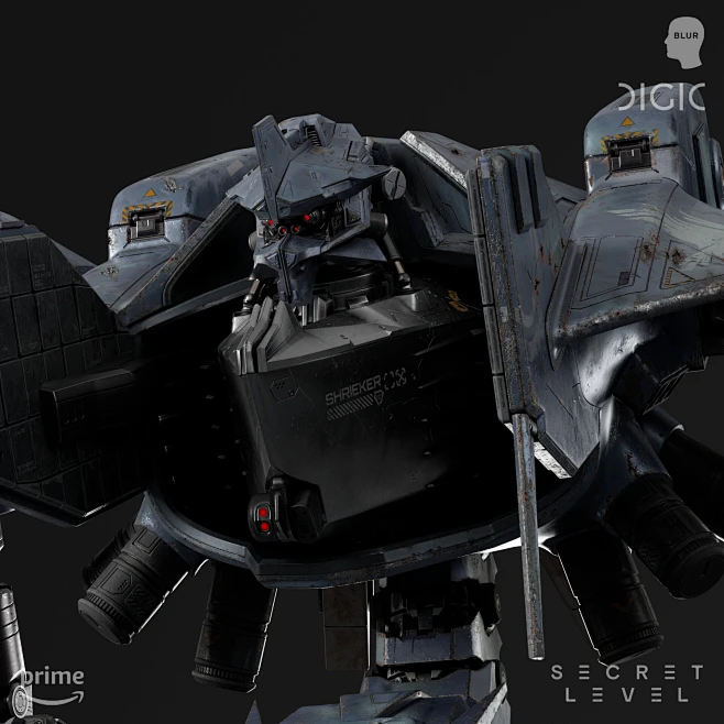 Secret Level - Armored Core - Shrieker AC-花瓣网