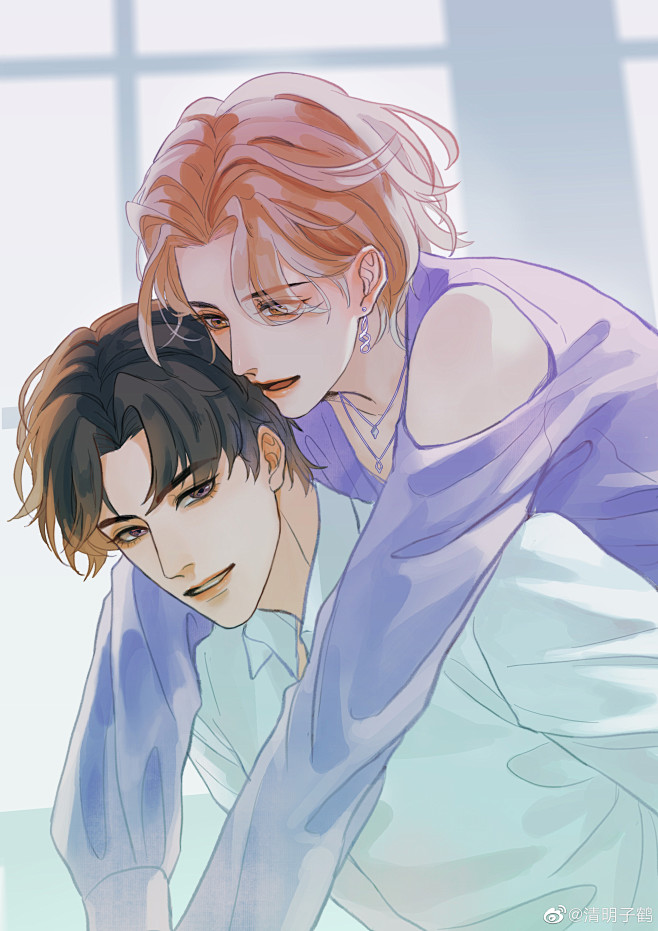 188男团 洛温 洛羿 温小辉 画师清明子鹤