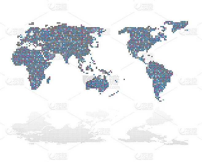世界地图矢量图