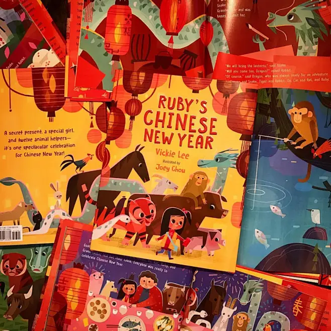 #chinesenewyear is about 3 weeks away. “Ruby’s Chinese New Year” is a ...