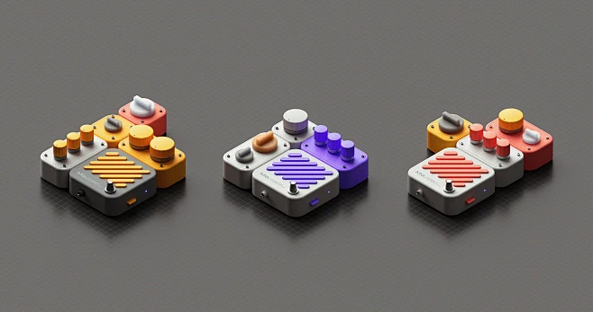 3D art artwork c4d cinema4d color digital idea Ocean Render-花瓣网