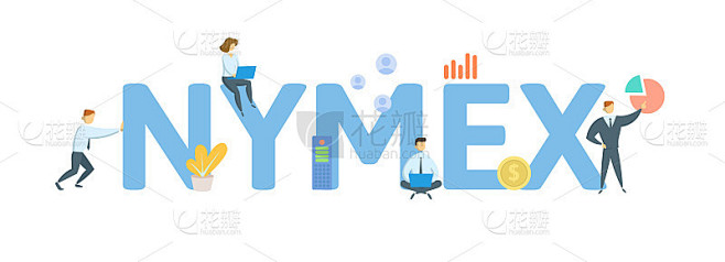 NYMEX, New York Mercantile Exchange. Concept with