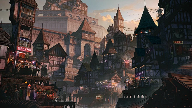 Northern district, Romel Rojas : Personal work, using the fantastic ...