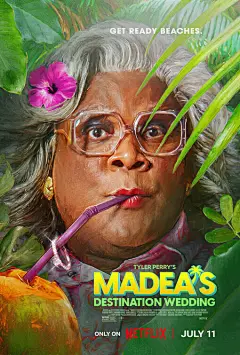 Madea's Destination Wedding Movie Poster-花瓣网