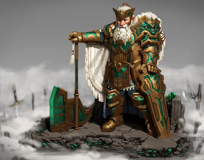 Dwarf King -花瓣网