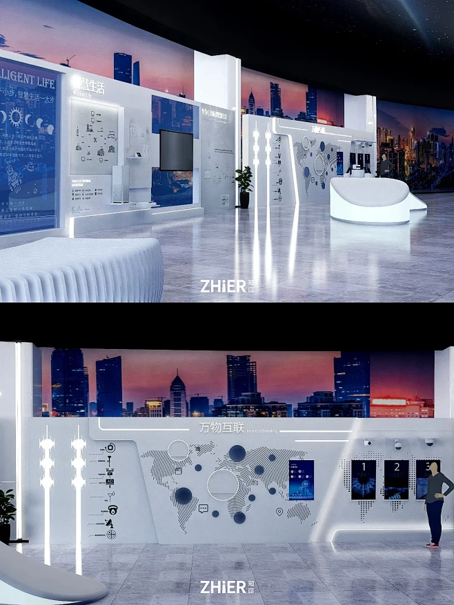 展厅设计_万物互联展示全场景智慧生活_1_ZHiER知造局 直播设计_来自小红书网页版