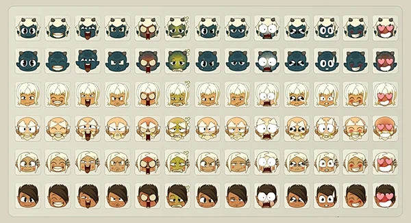 Smiley Wakfu : smiley for mmorpg WAKFU-花瓣网