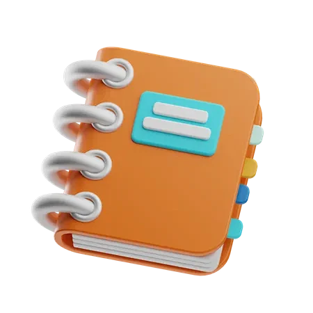 Notebook 3D Icon-花瓣网