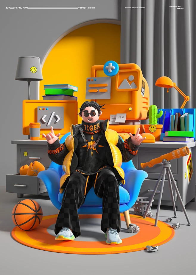 Ditital Work_肖坤前_【68Design】-花瓣网