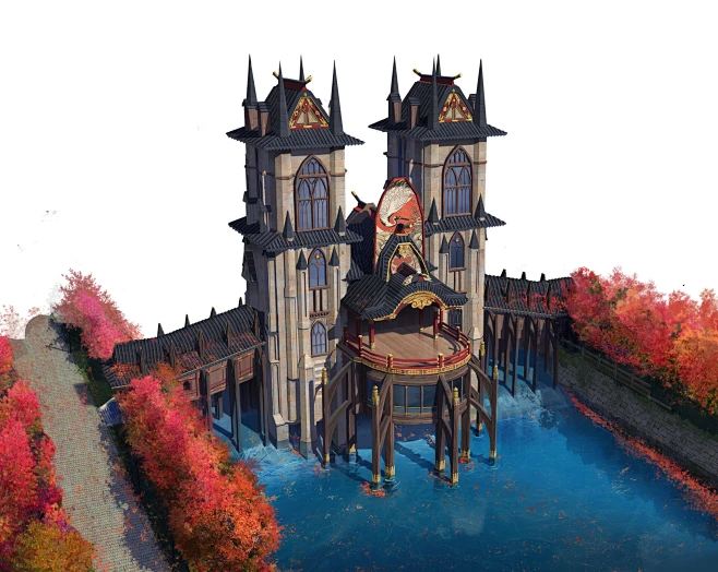 Restaurants built on rivers, lee bin : Nothing is more beautiful than ...