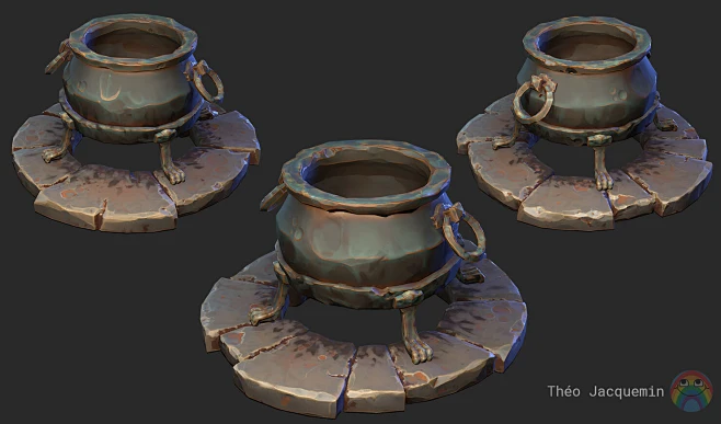 Props: Magic Cauldron-花瓣网