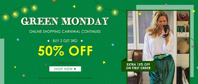 Green Monday-花瓣网