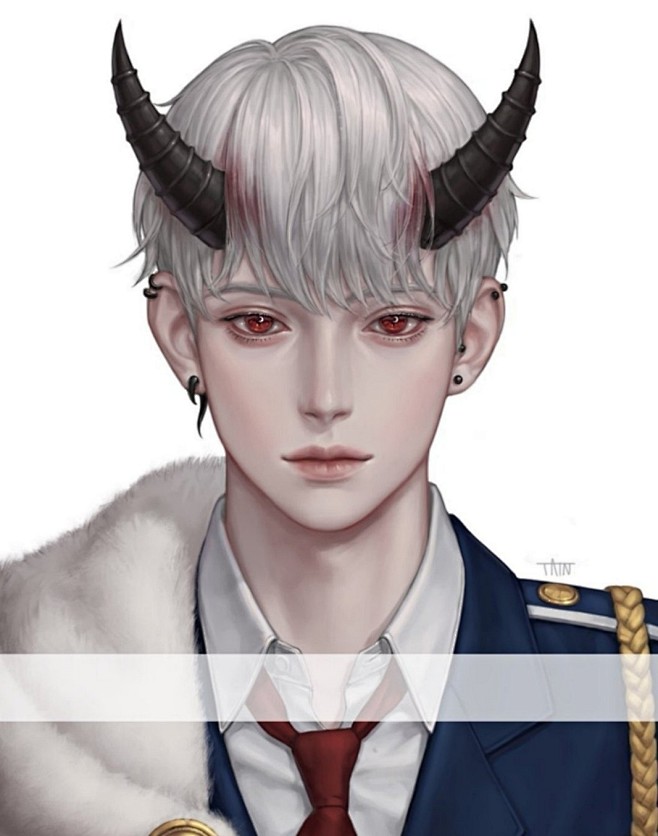 韩国画师IM_TAIN笔下温柔的小哥哥们[给你小心心]