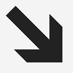 素材-花瓣网|陪你做生活的设计师 | ps://88icon.com 右下箭头 大 直线 粗 标志性