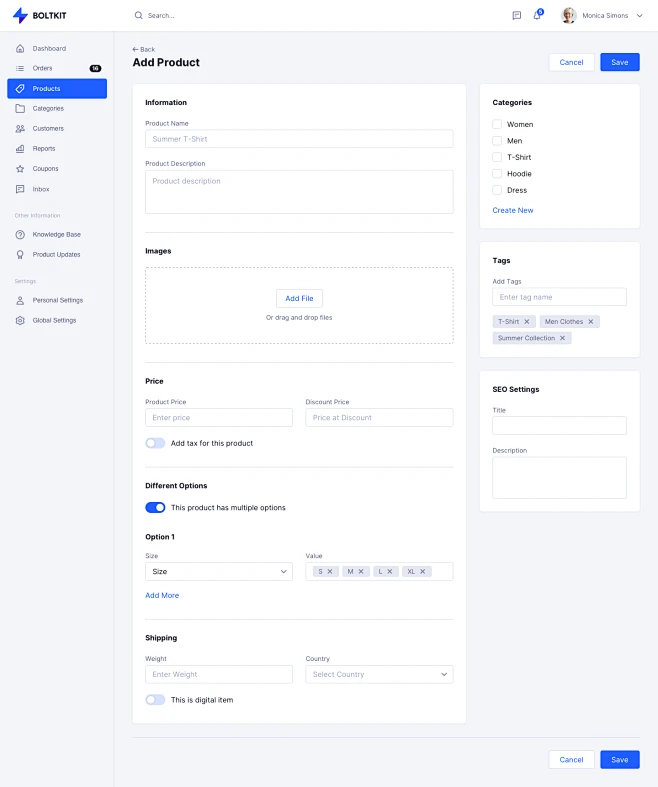 Bolt UI Kit & Design Library -花瓣网