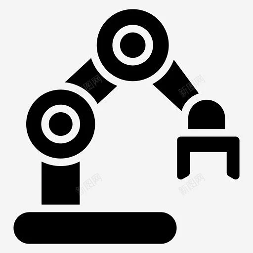 机械臂工业机械臂工业机器人 icon 图标 标识 标志 UI图标 设计图片 免费下载 页面网页 平面电商 创意素材-花瓣网