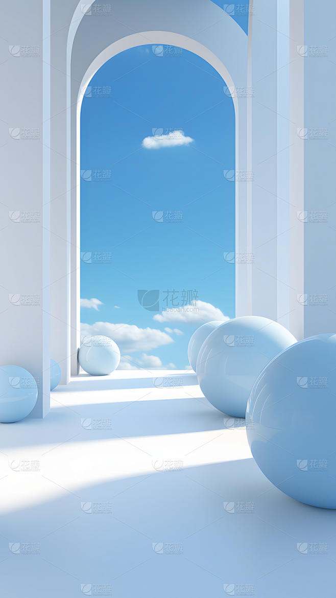 通用电商促销极简风虚拟场景背景图片素材图片_其他图片图片素材-花瓣网