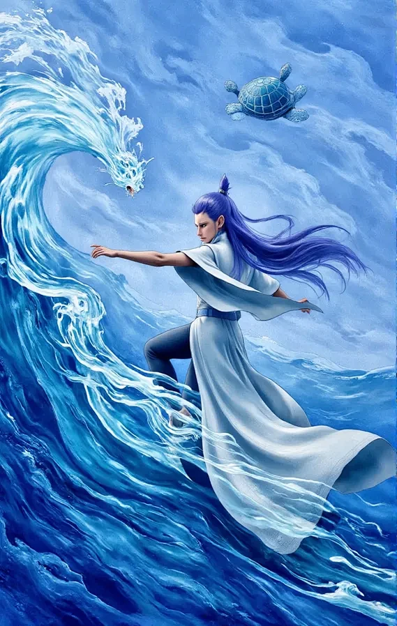 F.1-敖丙-LoRA-科技与传统碰撞-LiblibAI-花瓣网