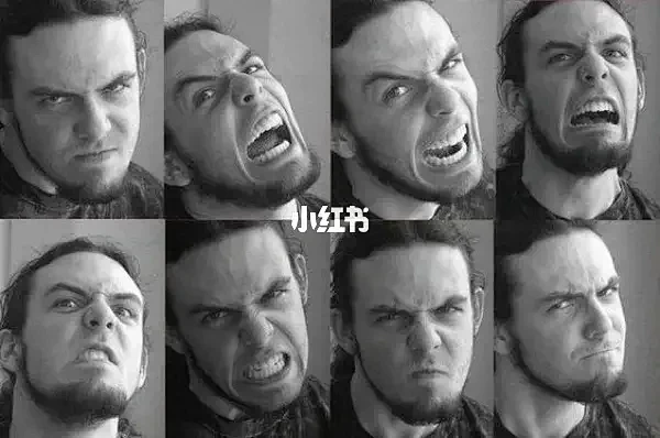 人物面部表情参考