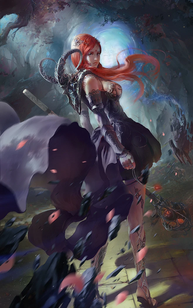 ArtStation - Sad turn round, Soso max-花瓣网