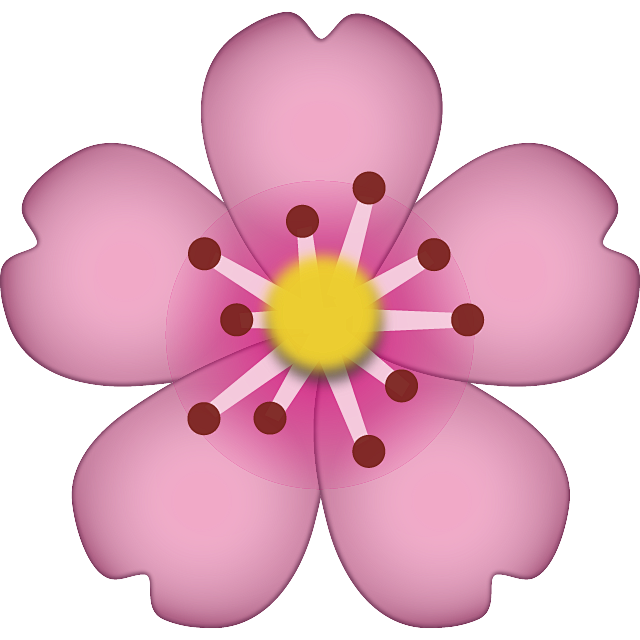 Cherry Blossom Emoji