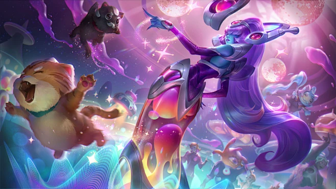 Space Groove Lissandra-花瓣网