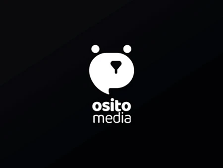 Osito Media Logo media osito oso bear brand logos logo-花瓣网